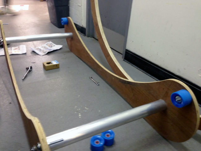 The Human-sized Hamster Wheel - Adriano Mescia