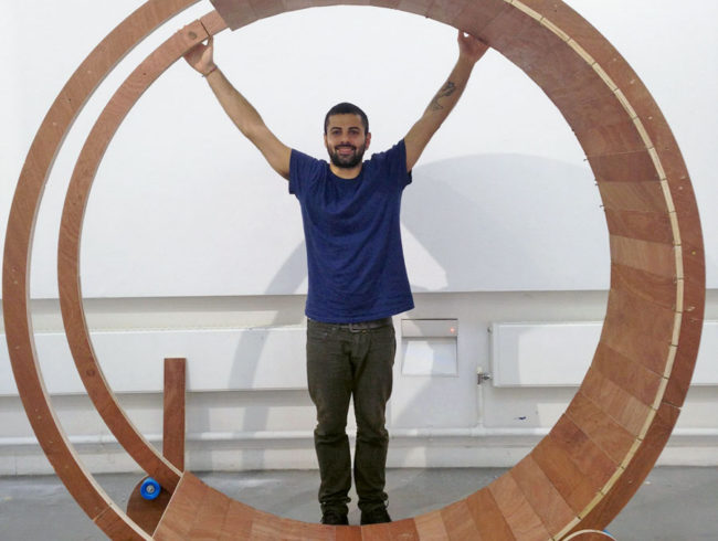 The Human-sized Hamster Wheel - Adriano Mescia