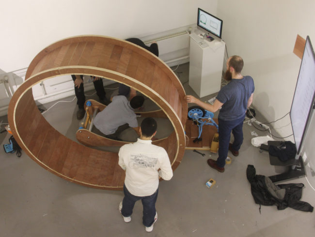 The Human-sized Hamster Wheel - Adriano Mescia